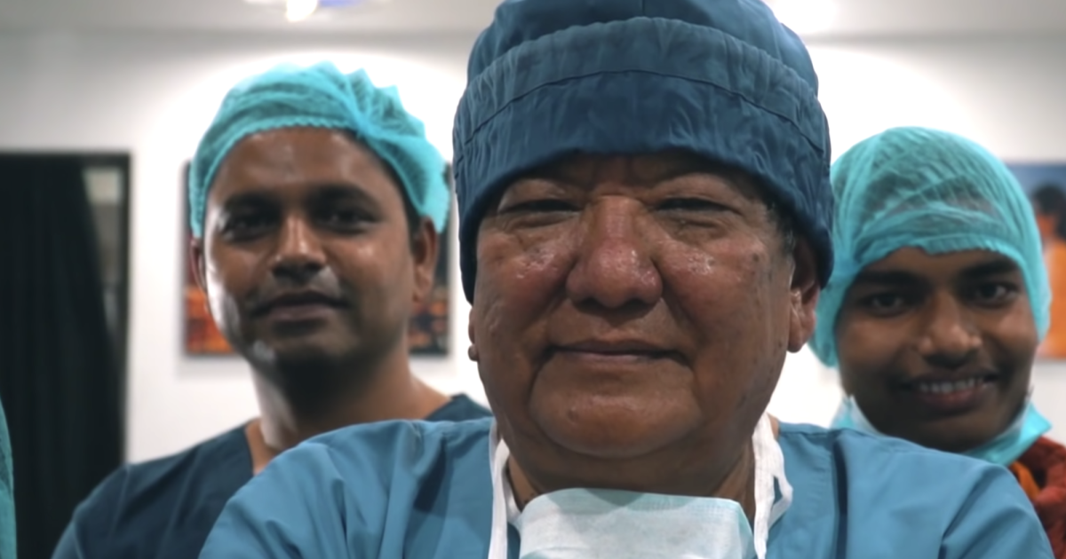 CureBlindness | Dr. Ruit Featured in Online Profile