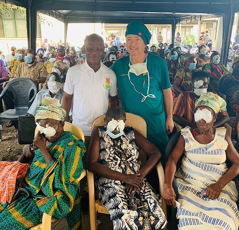 Profile: Dr. Boateng Wiafe | Cure Blindness Project